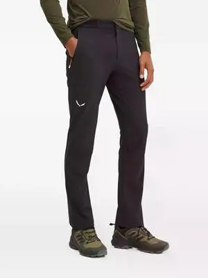 SALEWA Performance Trousers With Logo Print And Zip Fastening