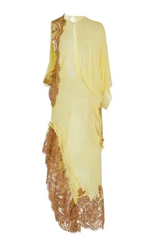 Christopher Esber Aluna Concave Silk Maxi Dress - Multi