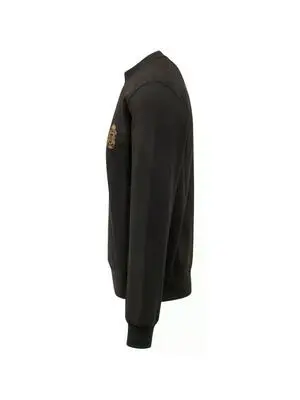 Dolce & Gabbana Crewneck Logo Appliqué Sweatshirt