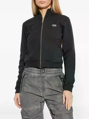 DIESEL® Zip-up Bomber Jacket With Logo Detail