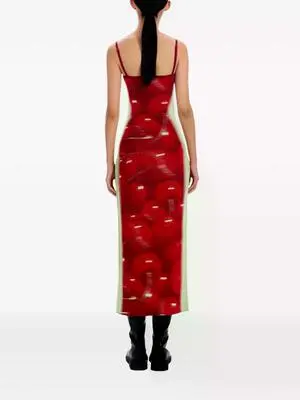 Ph5 Sleeveless Midi Dress - Red