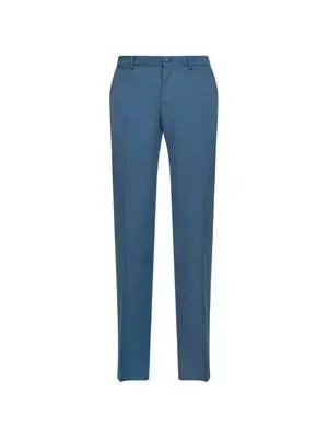 Dolce & Gabbana Tailored Button Trousers - Blue