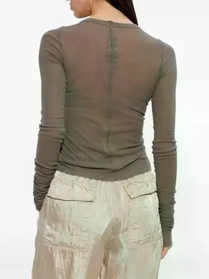 Rick Owens Ribbed Long-sleeve T-shirt
