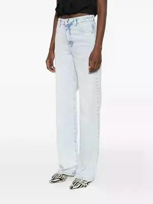Patrizia Pepe High-waisted Straight Jeans