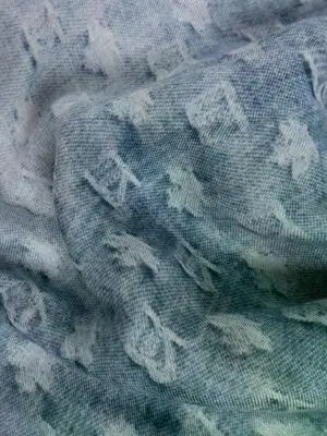 Dsquared2 Fringed Patterned Scarf
