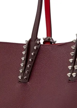 CHRISTIAN LOUBOUTIN Cabata Small Grained Leather Tote Bag