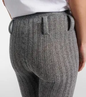 Prada Wool And Cashmere Capri Pants