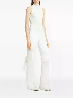 COURREGES Heritage Knitted Vest - White
