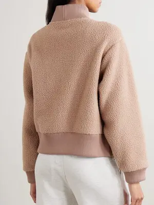Varley Mumford Recycled-fleece Half-zip Sweatshirt