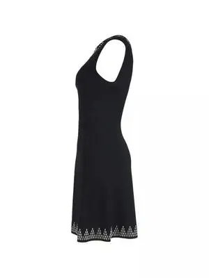 Alaïa Embellished Sleeveless Mini Dress