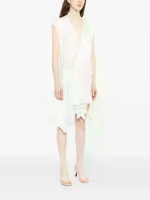 Khaite Merith Dress Ivory