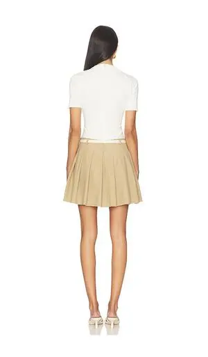 Simkhai Abbie Short Sleeve Mini Dress