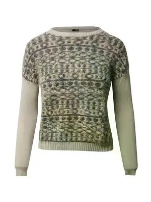 Max Mara Panelled Crew-neck Sweater - Neutrals