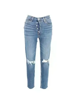 Re/done Slim Leg Jeans For Women