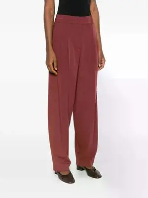 Patrizia Pepe Pleated Wide Leg Palazzo Pants