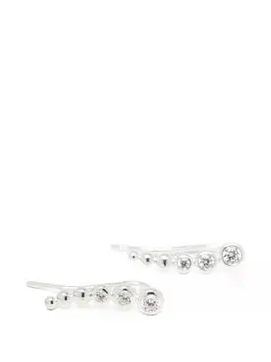 MISSOMA Tennis Climber Stud Earrings - Silver