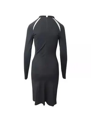 Stella McCartney Embellished Collar Midi Dress