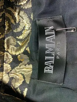 Balmain Brocade Double-breasted Blazer
