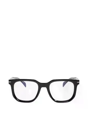 DB EYEWEAR BY DAVID BECKHAM Square Frame Sunglasses - Black