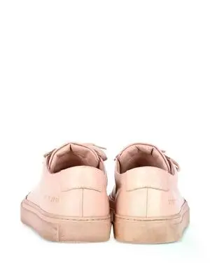 COMMON PROJECTS Common Projects Leather Low Top Sneakers Pink