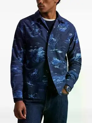 Polo Ralph Lauren Spy Polo-bear Printed Shirt