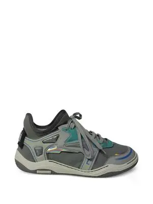 LANVIN Lace-up Logo Detail Sneakers - Grey