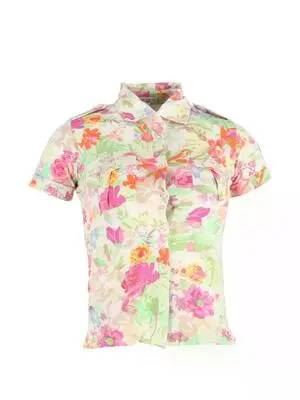 Etro Short Sleeve Floral Shirt