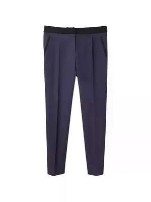 Balenciaga And Black Waistband Concealed Fastening Zip Fastening Trousers