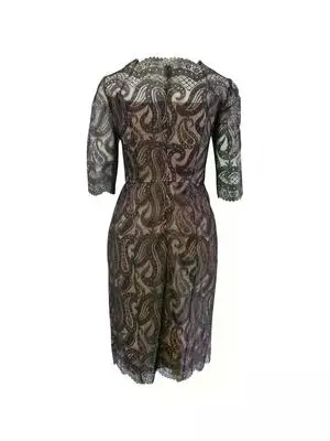 Erdem Paisley Lace Shift Dress