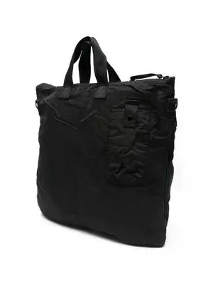 C.P. COMPANY Zip Nylon Tote Bag