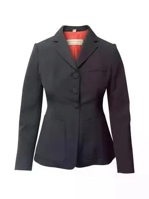 Burberry Fitted Wool Blazer