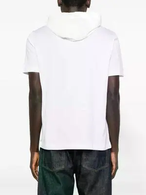 Eleventy Hooded T-shirt With Pocket