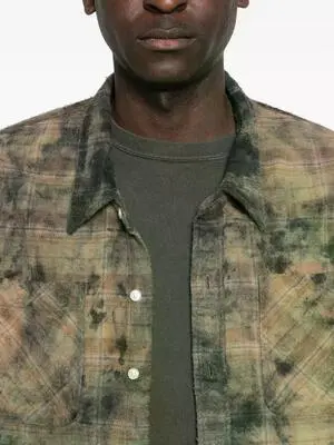 R13 Plaid Pocket Shirt