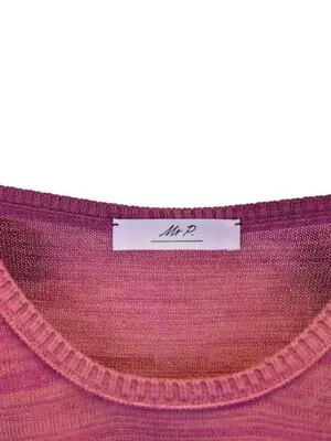 Mr P. Striped Cotton T-shirt - Red