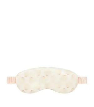 Gingerlily X Memo Press Mulberry Silk Seashells Eye Mask - Pink