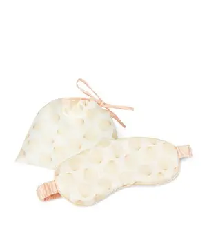 Gingerlily X Memo Press Mulberry Silk Seashells Eye Mask