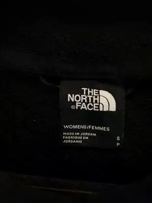 The North Face Cropped Hoodie With Zip Detail