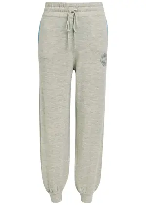 AN-Y1 Fine-knit Cashmere 'gulf' Sweatpants