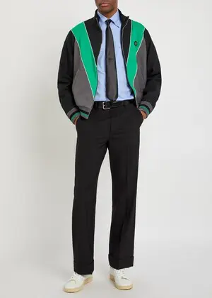 Valentino Garavani Straight-leg Wool Trousers