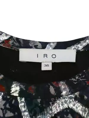 IRO PARIS Aliza Crew-neck Mini Dress
