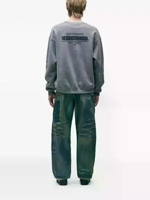 NEIGHBORHOOD Patchwork Cotton Jeans