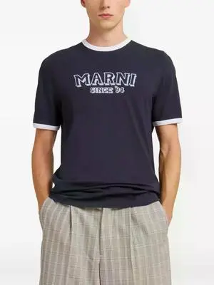 Marni Crew-neck Printed T-shirt