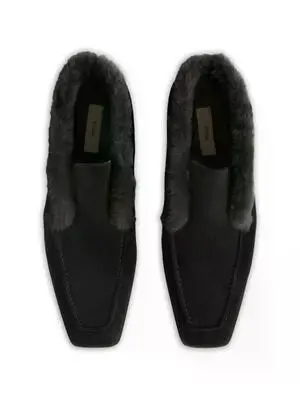 TOTEME Trimmed Edge Slip-on Boots - Black