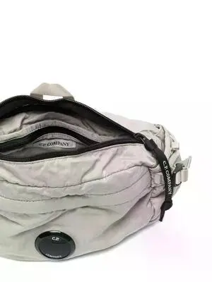 C.P. COMPANY Logo Patch Messenger Bag - Grey