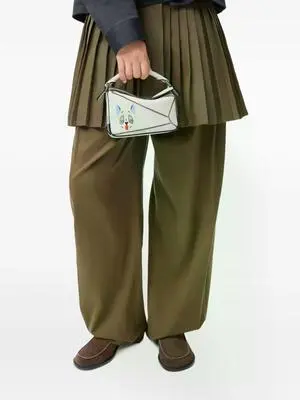 Loewe Mini Puzzle Futurista Cat Tote Bag
