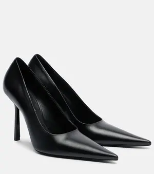 Victoria Beckham Leather Pointed Toe High Heel Pumps