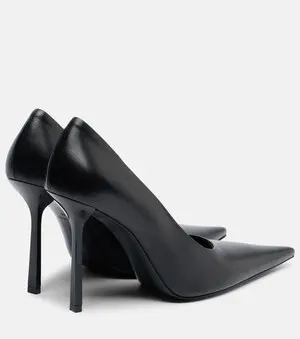 Victoria Beckham Leather Pointed Toe High Heel Pumps