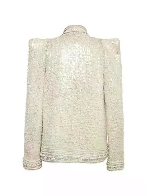 Balmain Embellishment Tweed Jacket