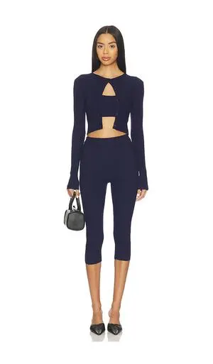 ALL THE WAYS Jude Knit Set - Navy