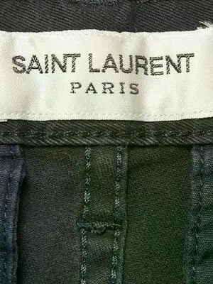 Saint Laurent Belt-loops Trousers - Blue